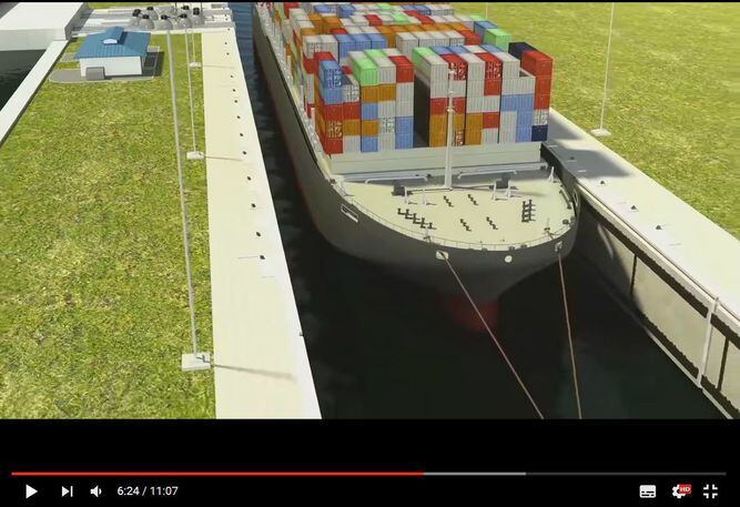 Video Así Funcionan Las Nuevas Esclusas Del Canal De Panamá La